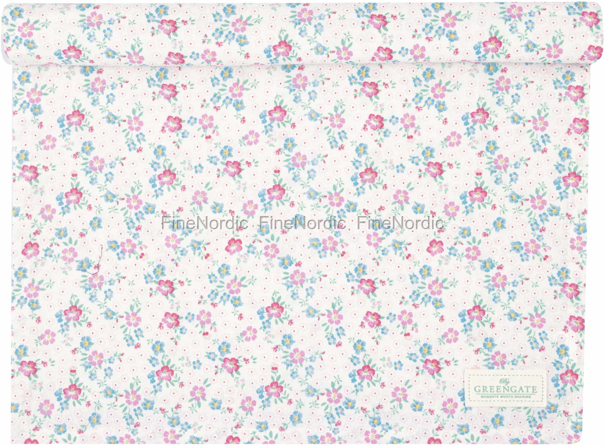 GreenGate Table Runner Allyna White 45 x 140 cm