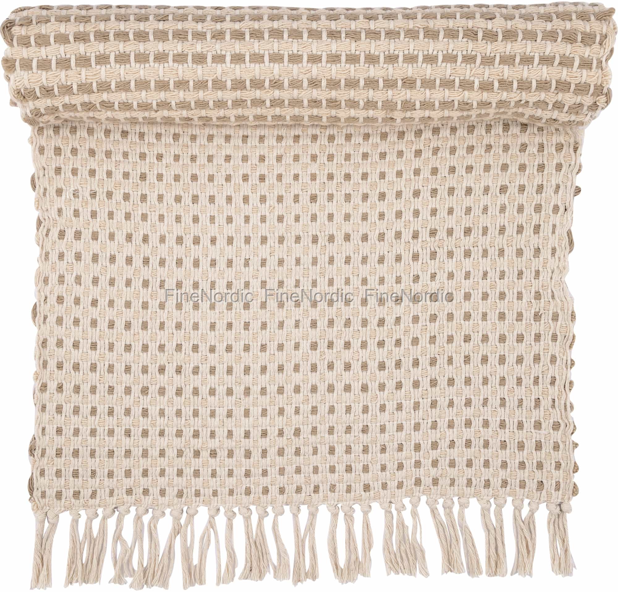 GreenGate Table Runner Woven Sand 45 x 150 cm