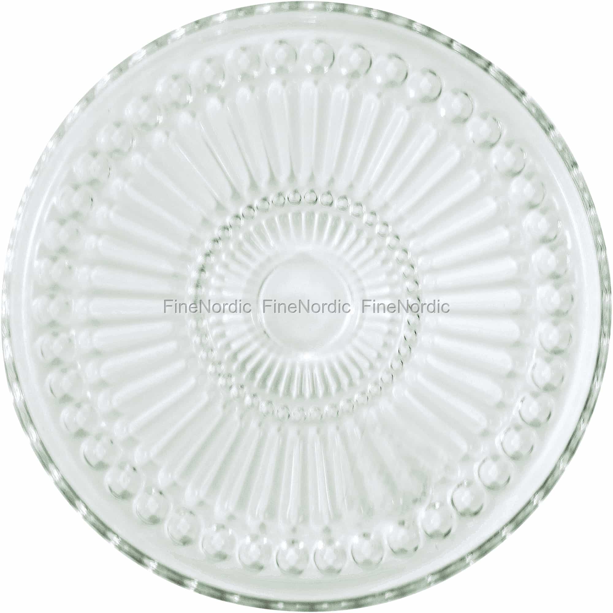 GreenGate Glass Plate Alice Clear