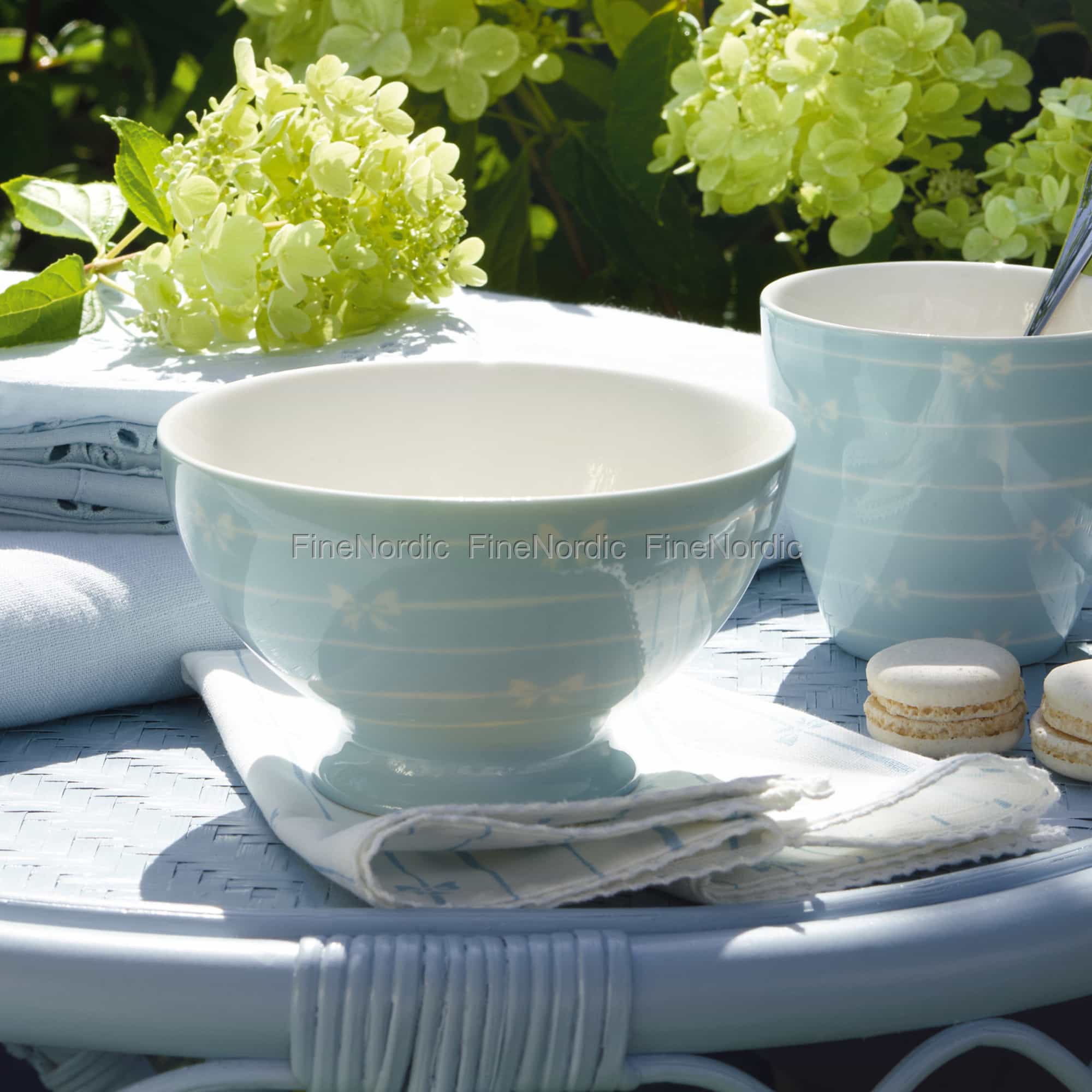 GreenGate Soup Bowl Dolobella Pale Blue