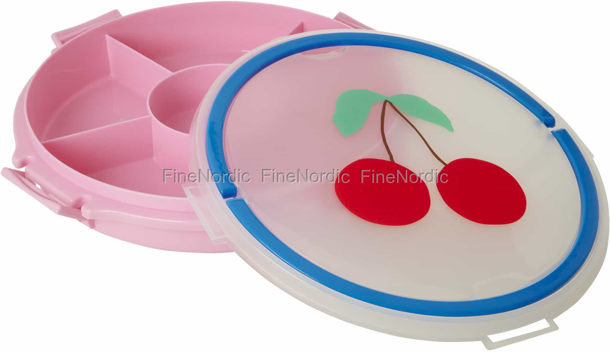 Rice Serving Tray with Handle - Pink