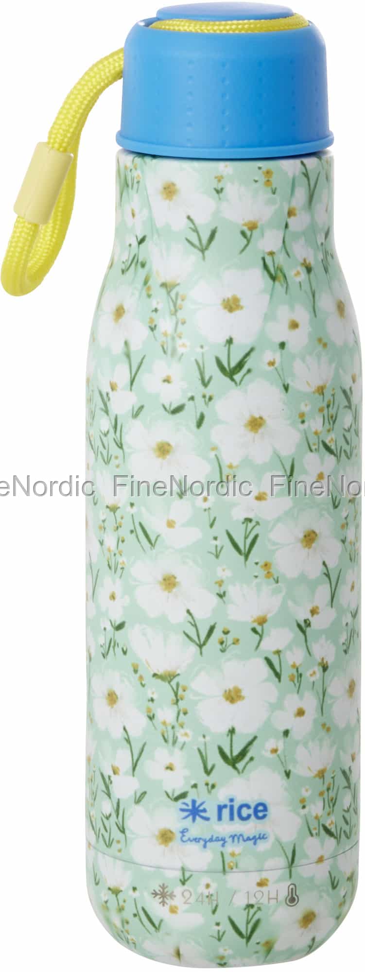 Rice Stainless Steel Thermos Bottle - "Summer Bloom" - 12 Hours Hot ...
