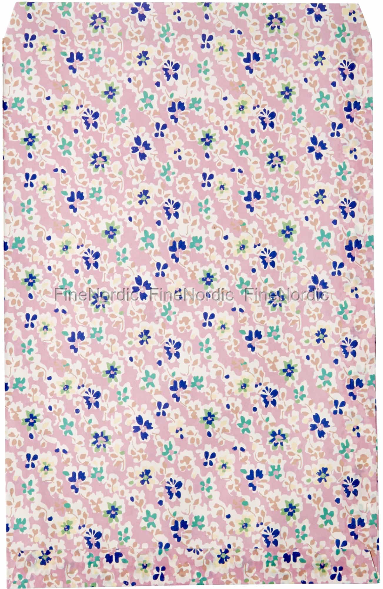 Rice paper bags - "Cascading Flower" - Pink - 20 pcs