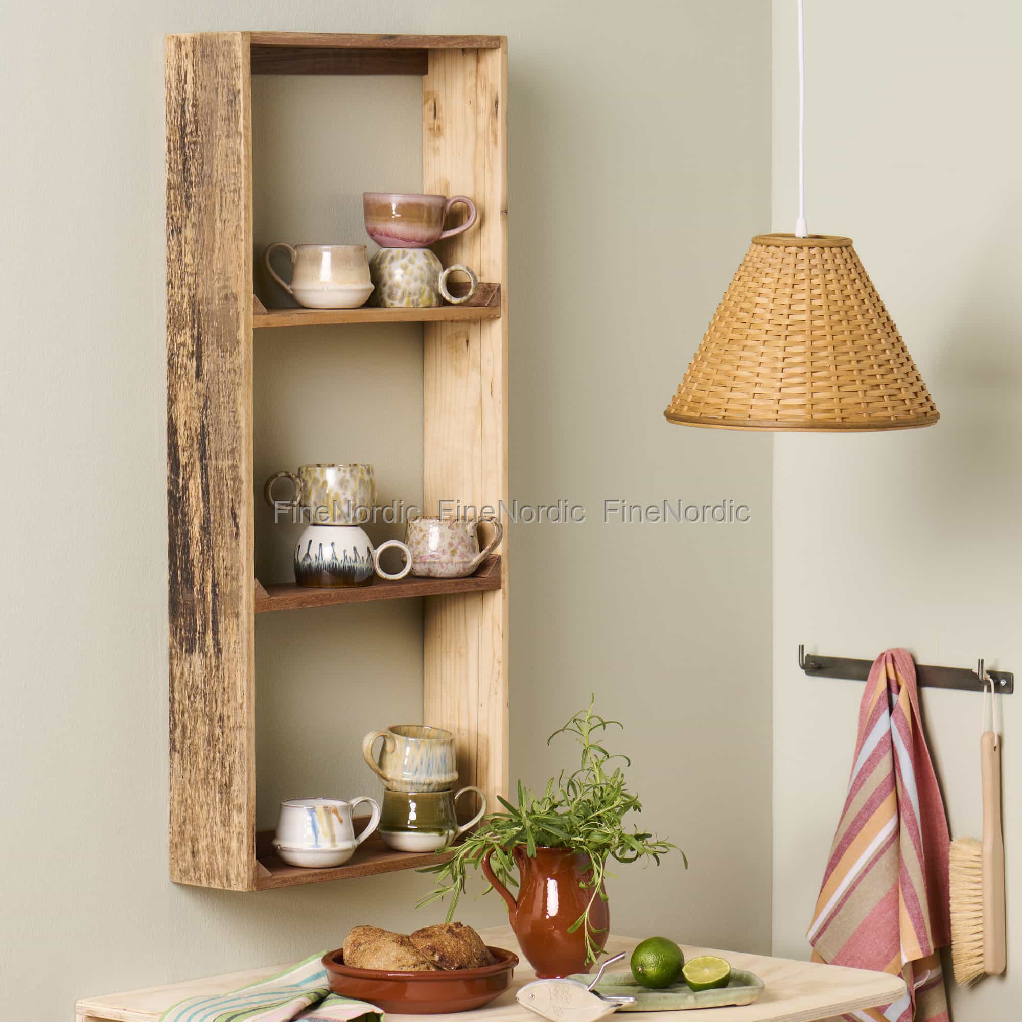 Wall Shelf - 3 Shelves without Back Panel | Ib Laursen