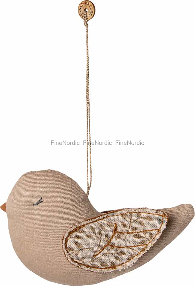 Maileg Fabric Ornament Bird - Branches - Blue