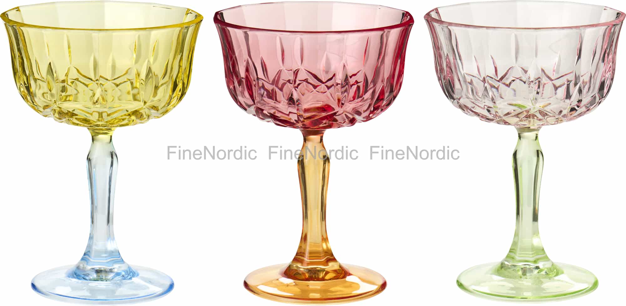 Ib Laursen Wine Glass - 3 Colours - Set of 3