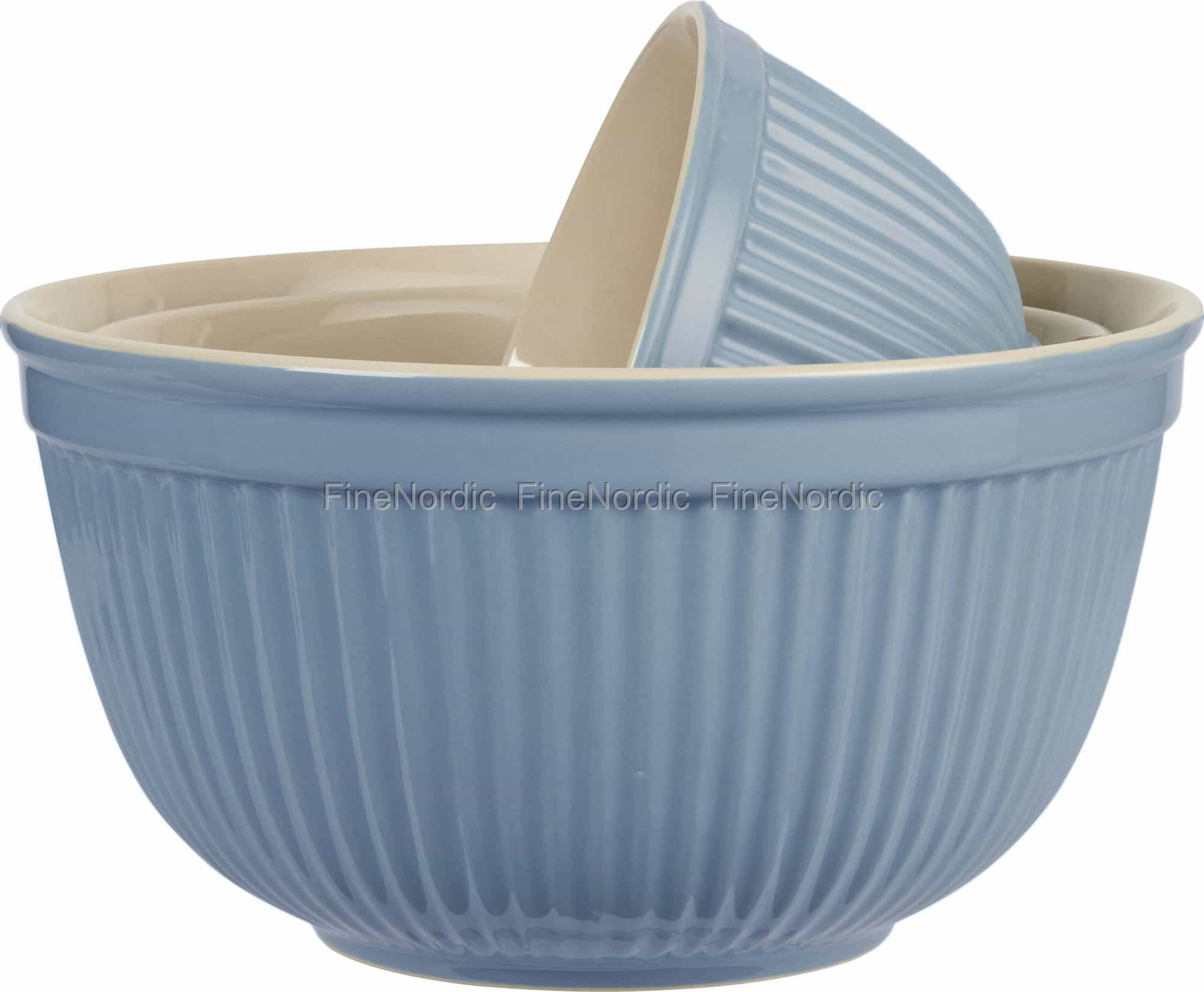 Ib Laursen Bowl Set of 3 "Mynte" "Blue Bell"
